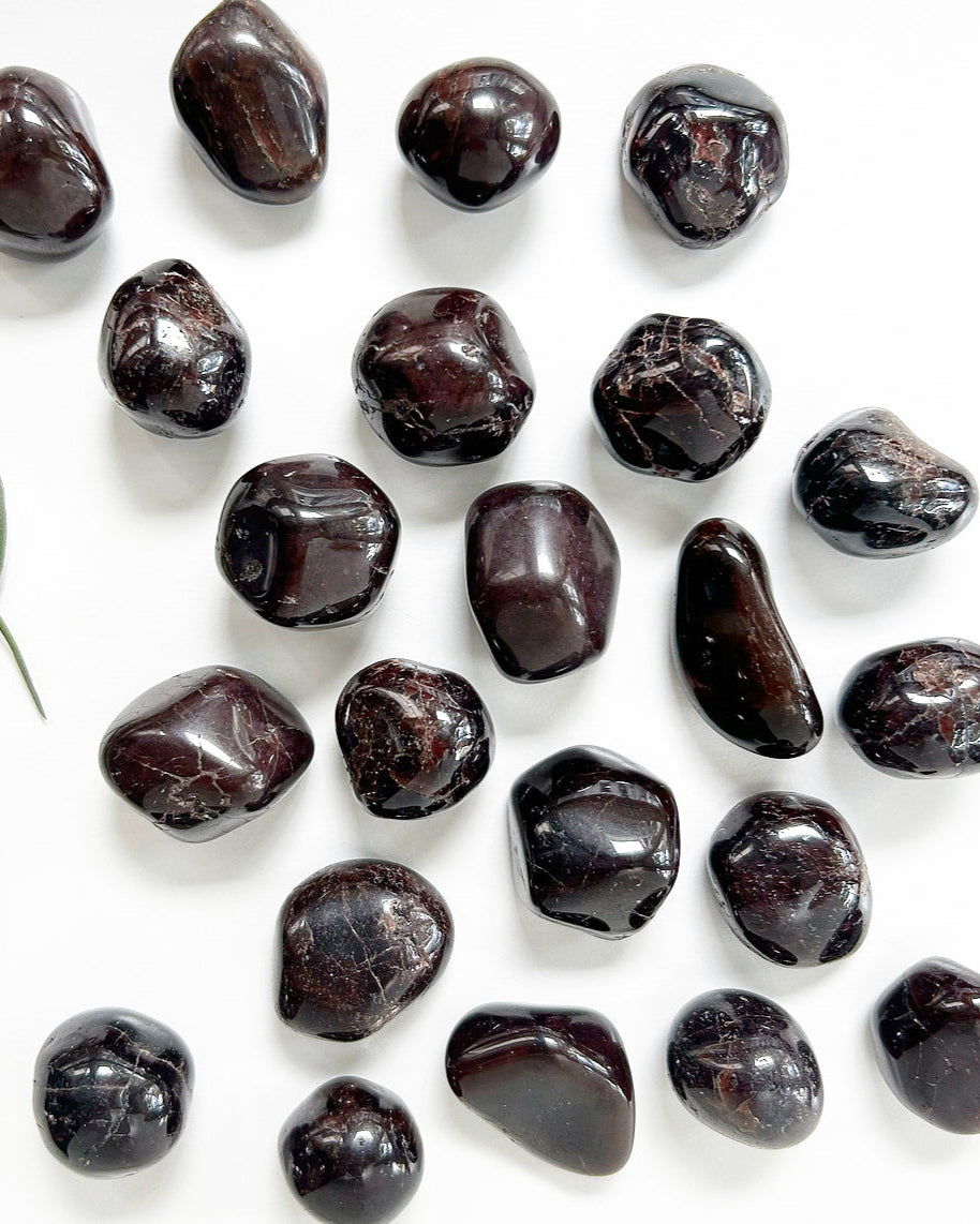 Tumbled Garnet | High Vibe Crystals | Ethically Sourced – MeadowsCrystals
